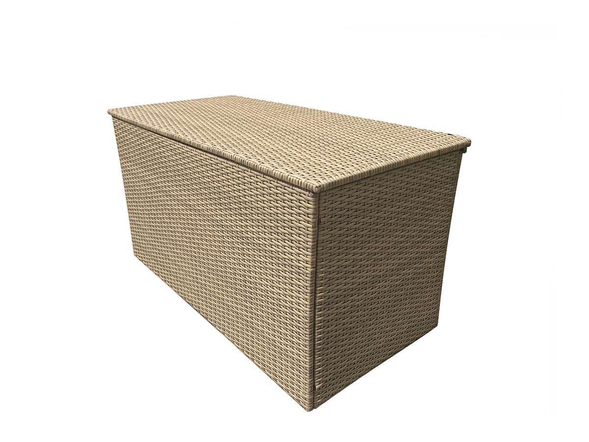 CUSHION BOX - Large Cushion Box Sarah Nature Weave
